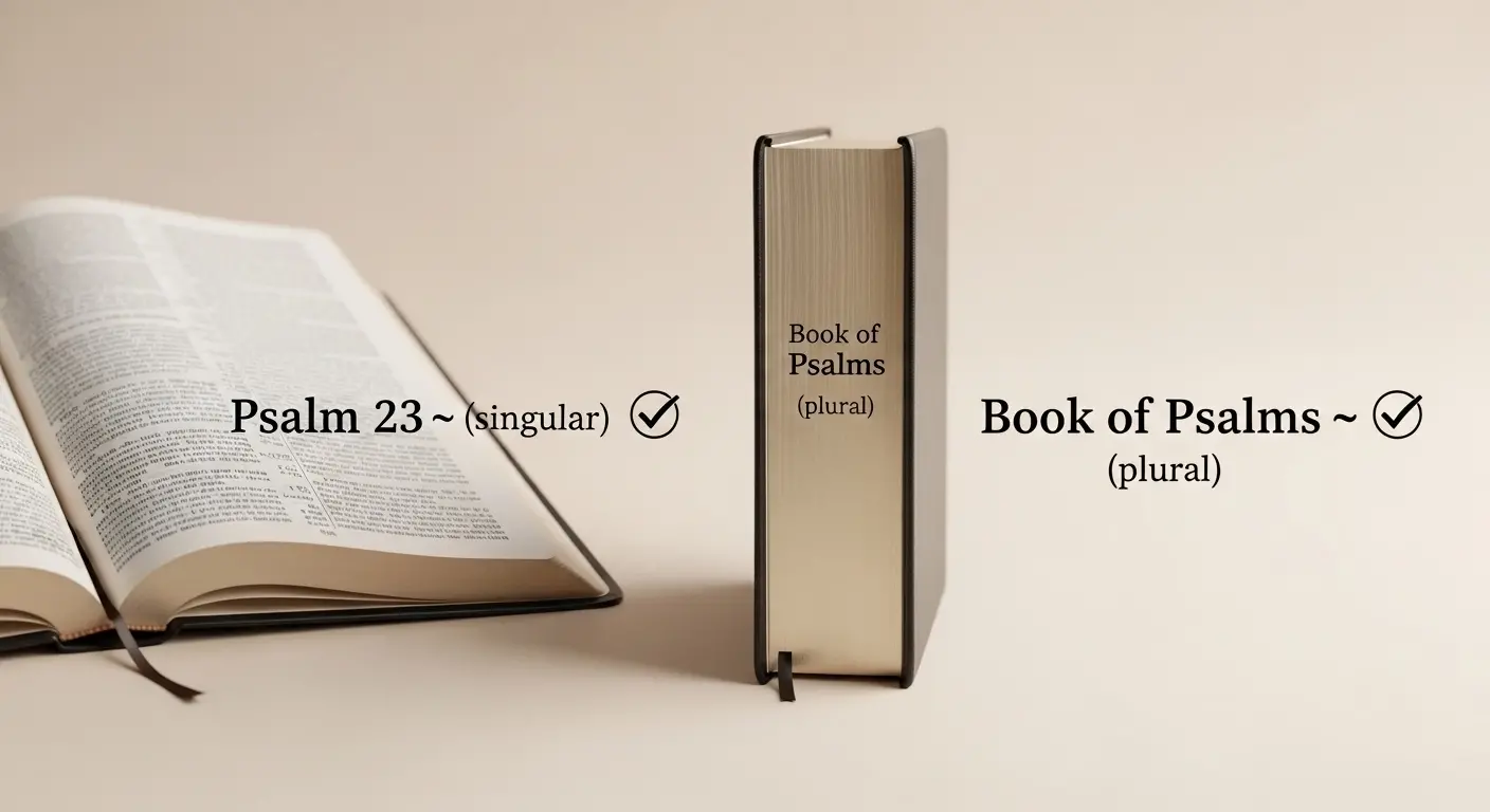 Psalm or Psalms: Meaning, Difference, and Correct Usage?
