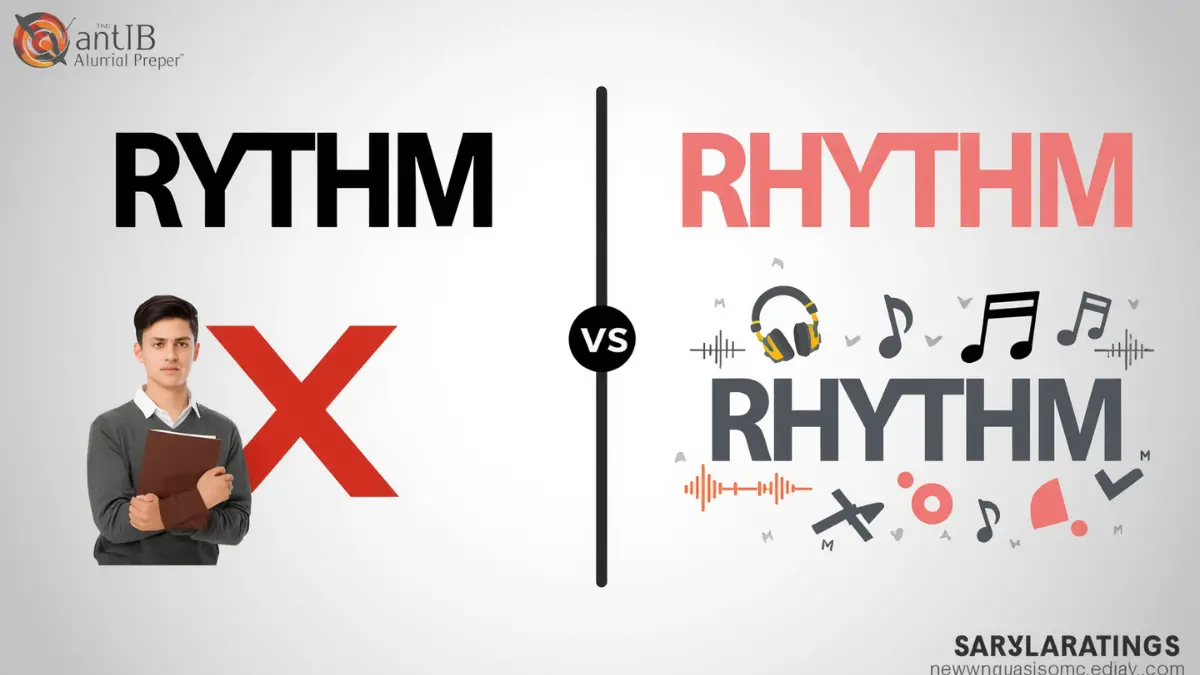 RythM or Rhythm: Correct Spelling, and Usage