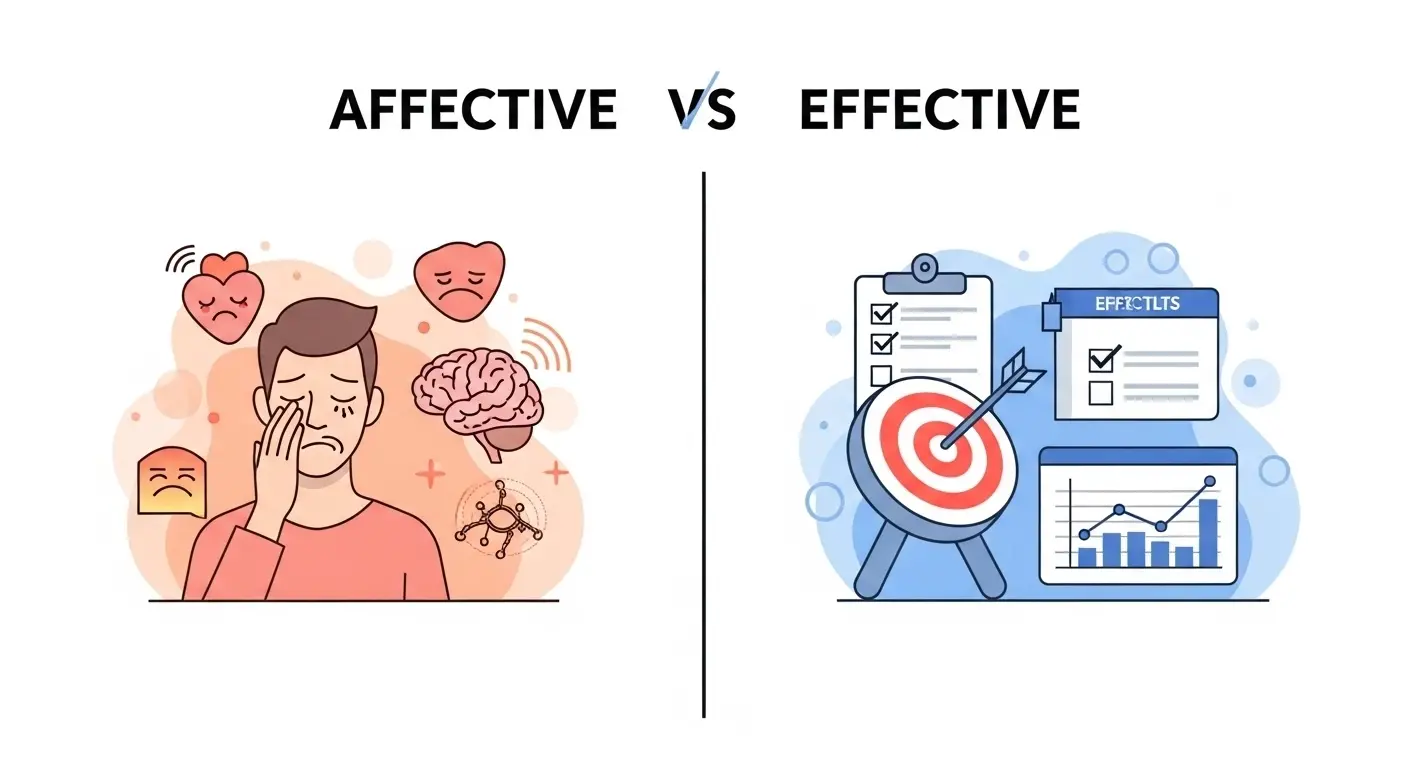 Affective or Effective: Meaning, Difference, and Correct Usage?