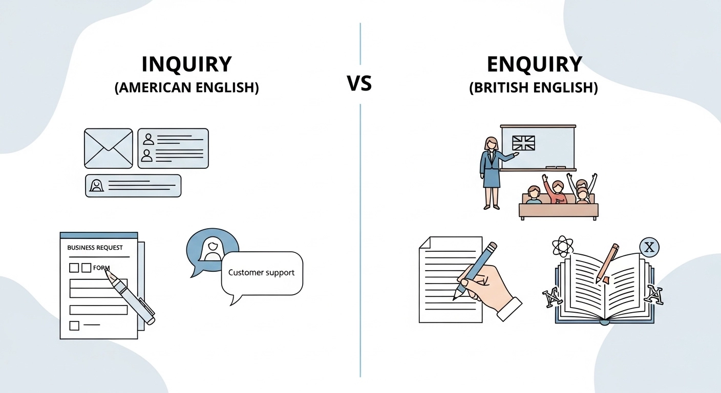 Inquiry or Enquiry: in (2026)