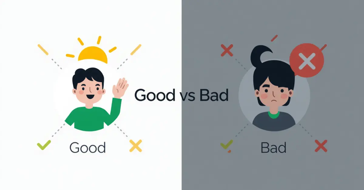 Good or Bad: What’s the Real Difference and When to Use Each?